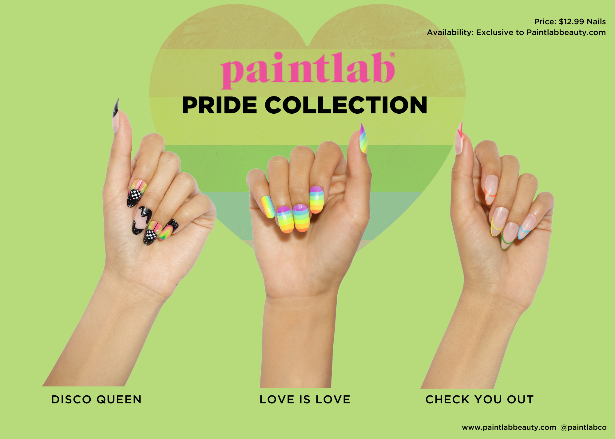 Pride Press on Nails