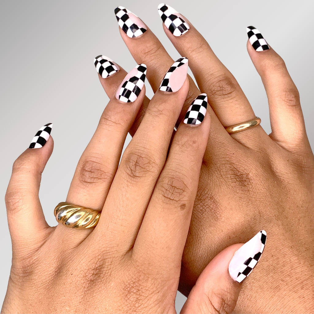 Checkmate Press-on Nails | PaintLab