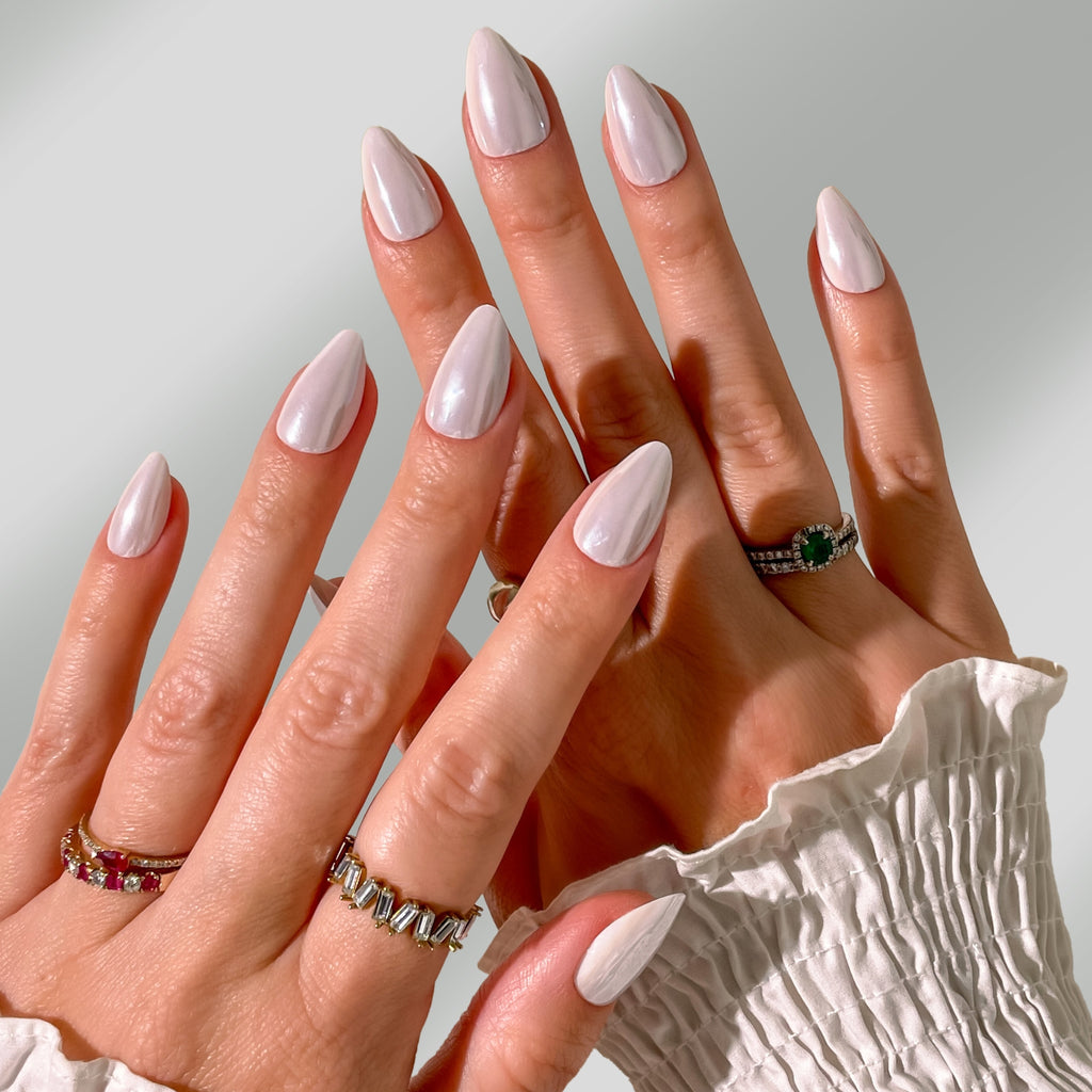 Glossy Glazed Press-on Nails | PaintLab