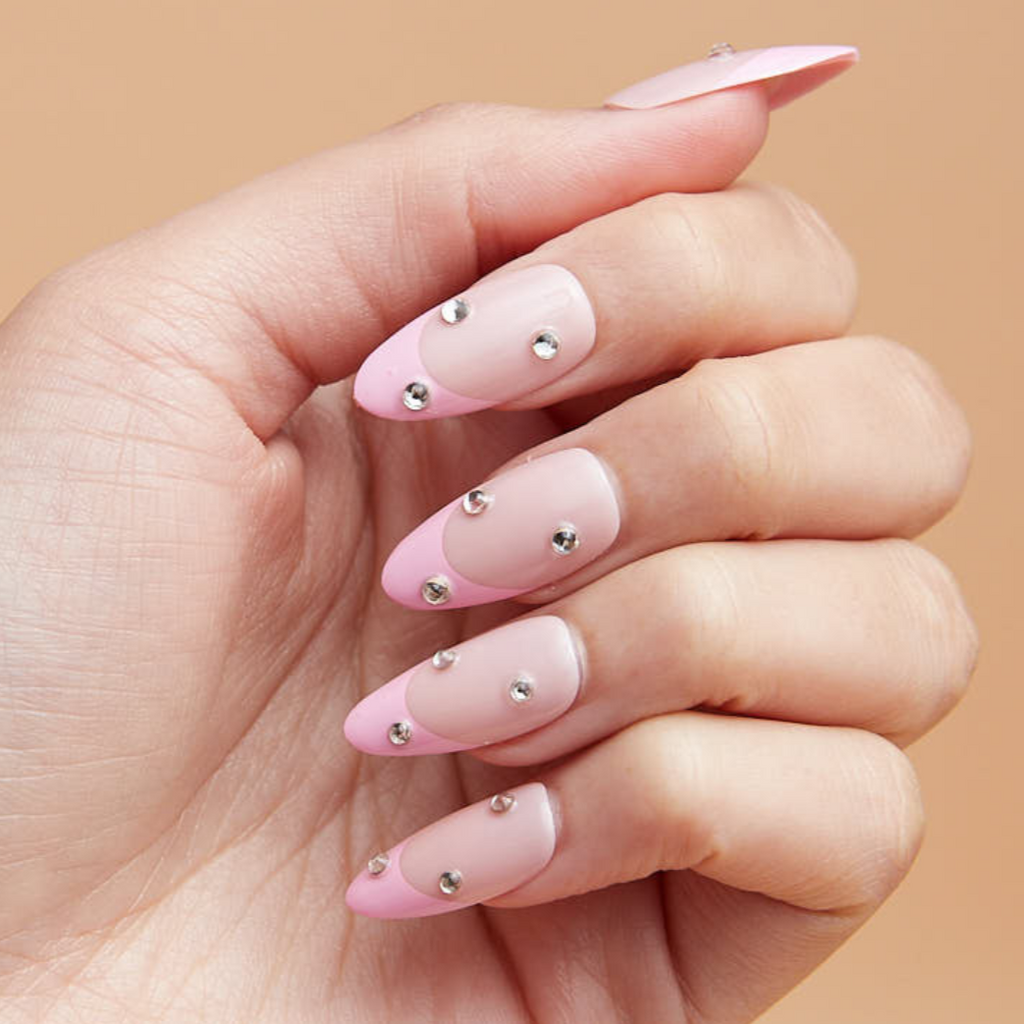 Pink Velvet Press-on Nails | PaintLab